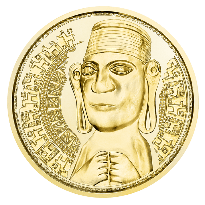 100-Euro-Goldmünze Der Goldschatz der Inka Polierte Platte